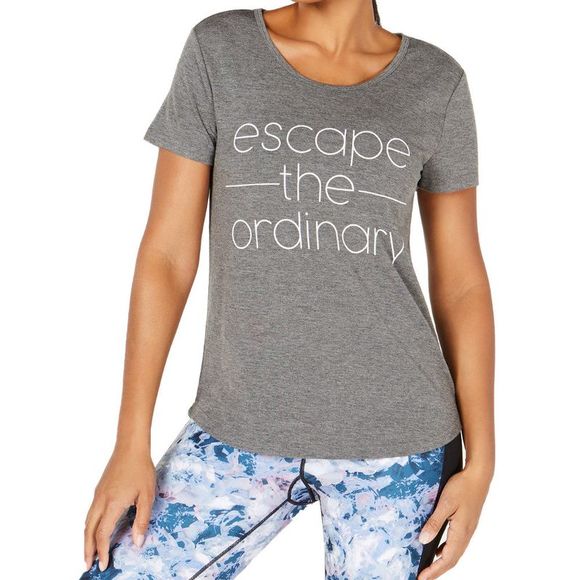 Ideology | Tops | Ideology Womens Escape The Ordinary Graphic V Back ...